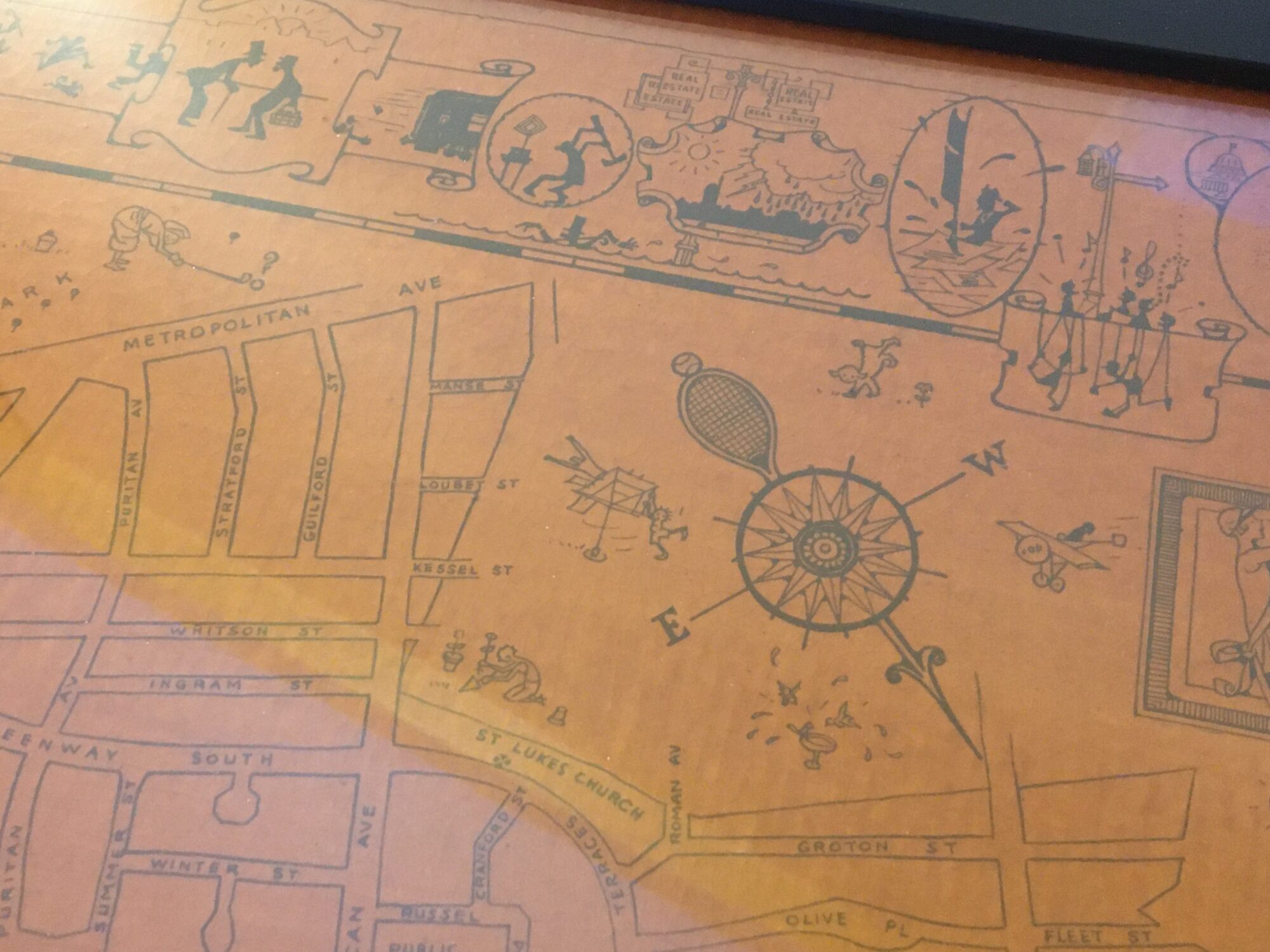 A 1927 Forest Hills Map with A Story To Tell