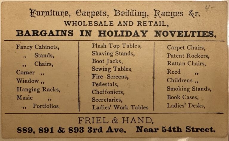 Rediscovering Victorian Era Trade Cards