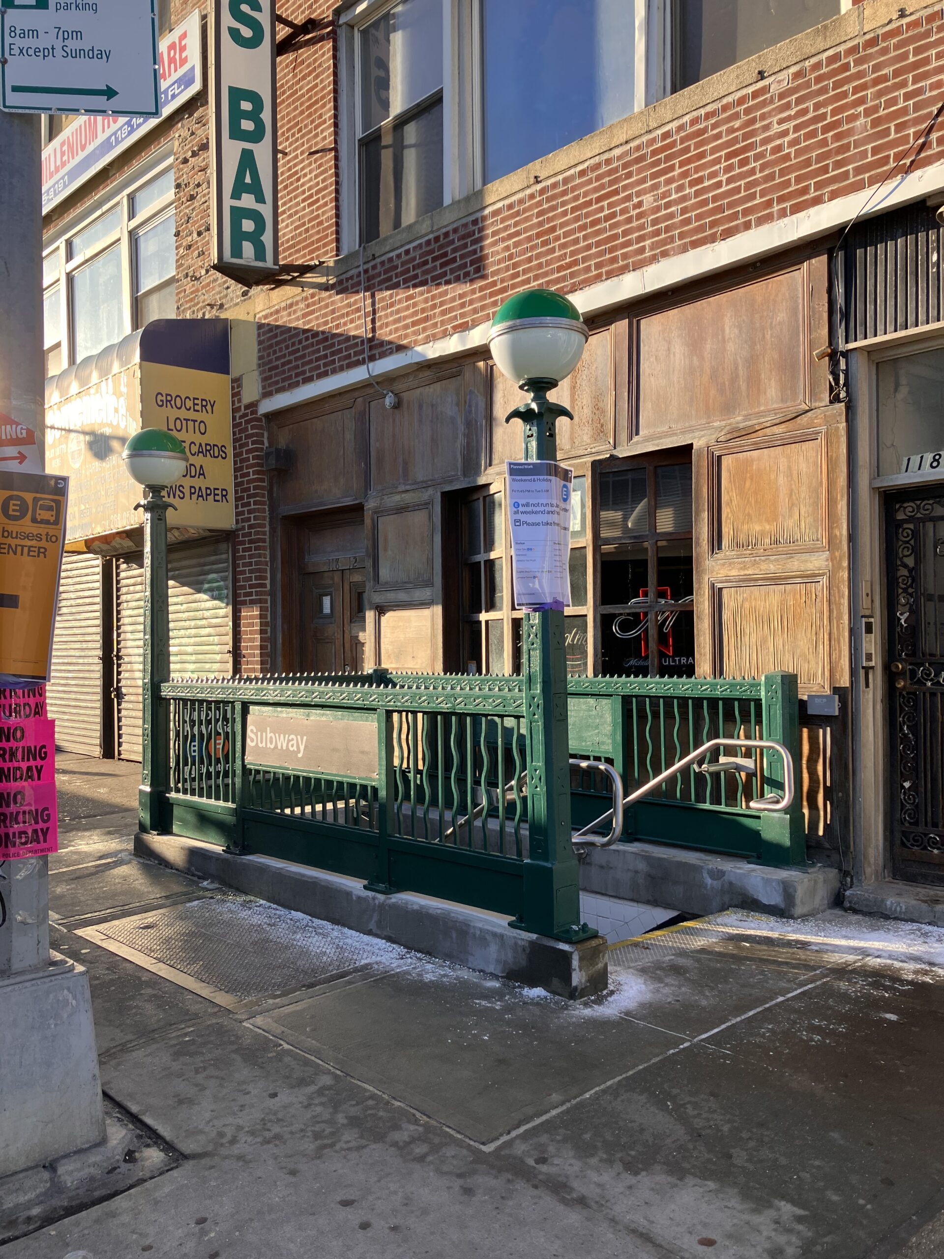 Historic Subway Entrances Undergoing Restoration