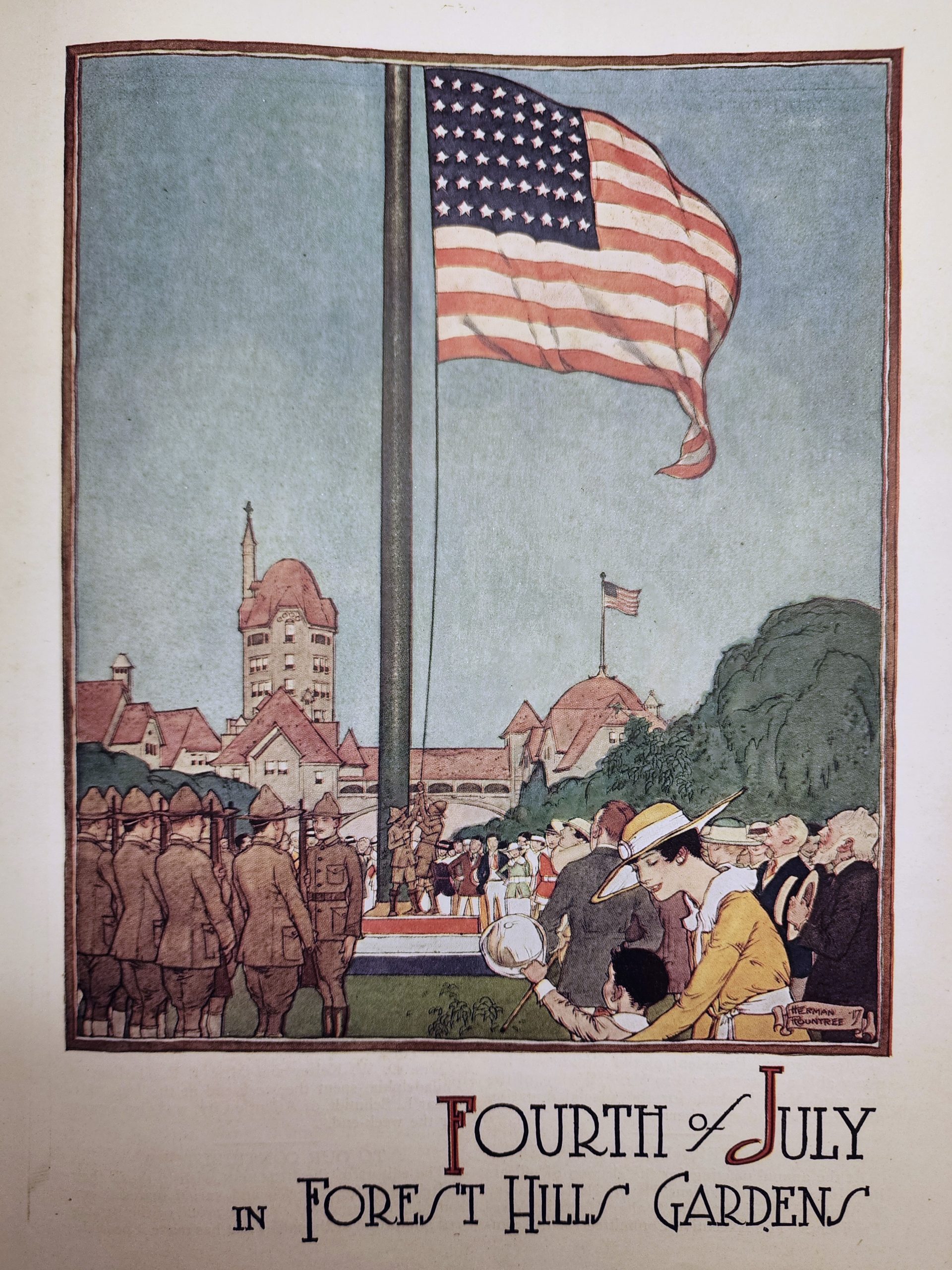 Forest Hills Gardens’ Forgotten Patriotic Artists, Patriotic Posters ...