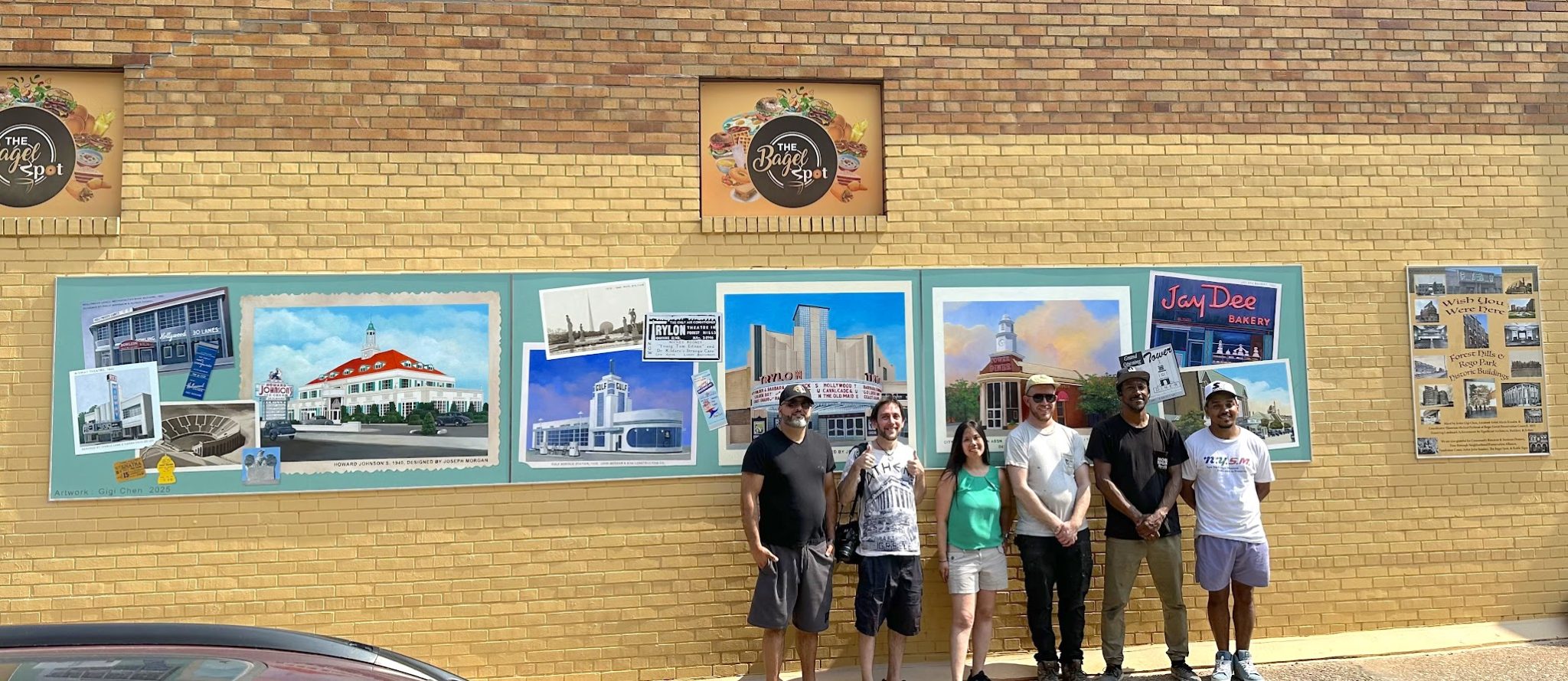 Notable Artist Gigi Chen Paints Commemorative Forest Hills & Rego Park ...